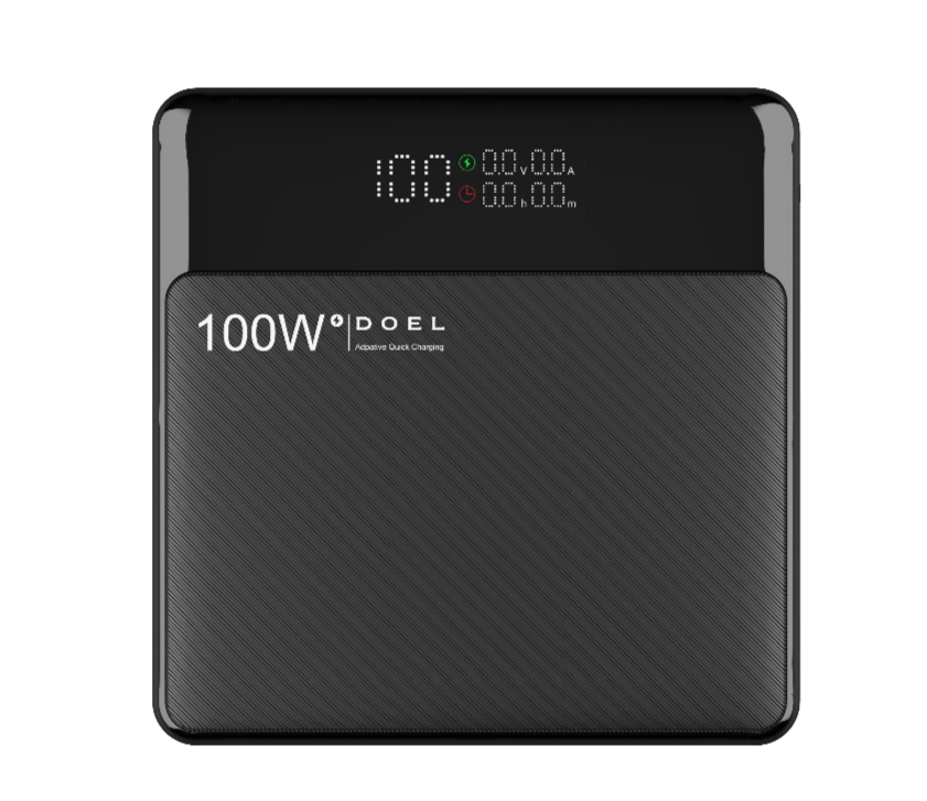 DOEL 100W Laptop Power Bank, USB C Portable 20000mAh - Carbon Series